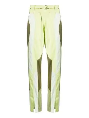 KIKO KOSTADINOV Daintree Panelled Trousers - Green