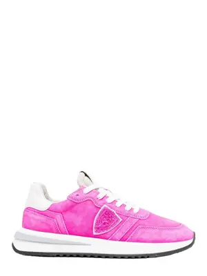 Philippe Model Logo-patch Sneakers - Pink
