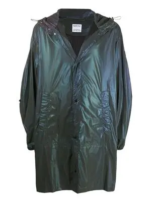 COUNTY OF MILAN Iridescent Lightweight Raincoat
