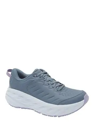 HOKA Bondi Sr Shoe - Faded Navy/berry Patch