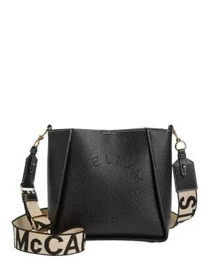 Stella McCartney Mini Faux Leather Crossbody Bag - 1000 - Black