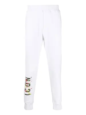 Dsquared2 Icon Print Trousers - White