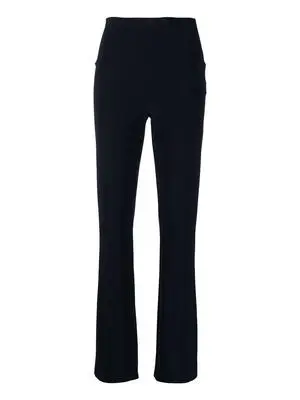 NORMA KAMALI Norma Kamali High-Rise Flared Trousers