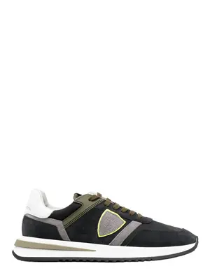 Philippe Model Panelled Sneakers - Black