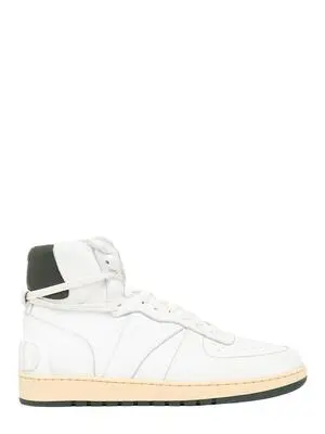 Rhude Rhecess-sky Hi-top Sneakers - White