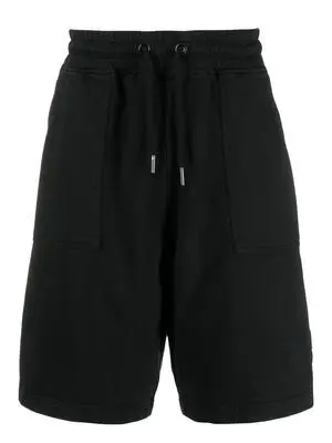 Tagliatore Drawstring Bermuda Shorts - Black