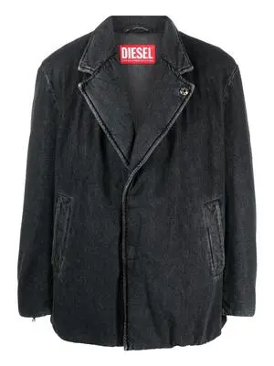 Diesel Oversize Denim Jacket - Grey