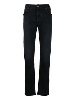 Jacob Cohen Straight-leg Jeans - Black