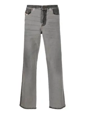 DIESEL D-viker Straight-leg Jeans - Grey