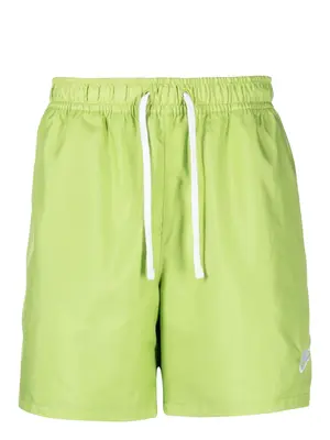 Nike Logo Drawstring Shorts - Green