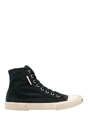 Balenciaga Paris High-top Sneakers - Black