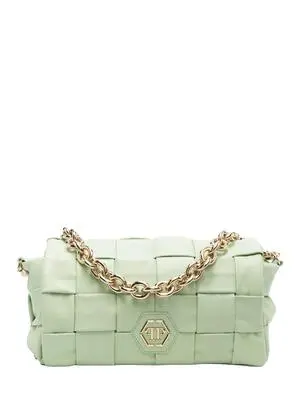 Philipp Plein Intertwined-design Shoulder Bag - Green