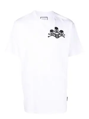 Philipp Plein Skull-print Detail T-shirt - White