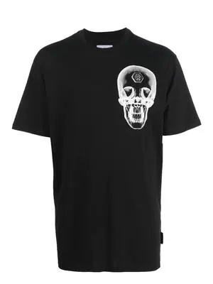 Philipp Plein Skull-print Short-sleeve T-shirt - Black