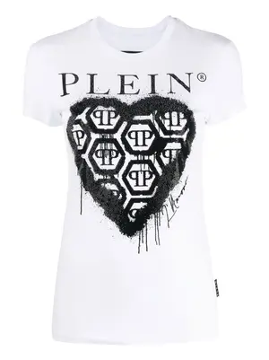 Philipp Plein Logo-print T-shirt - White