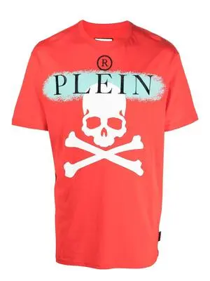 Philipp Plein Short Sleeve T-shirt - Red
