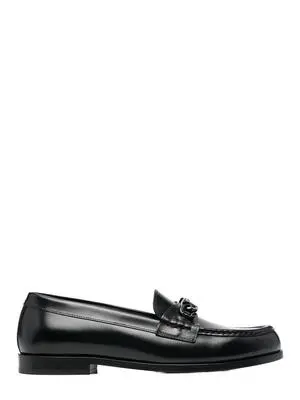 VALENTINO Valentino Garavani VLogo Chain Leather Loafers