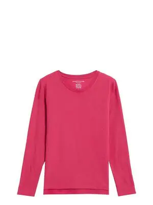 Majestic Filatures Fleece Top - Fuchsia