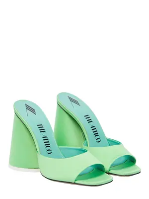 Attico Luz Mules - Green