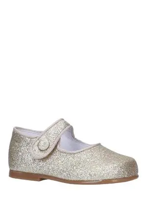 PAPOUELLI Glitter Catalina Flats - Gold