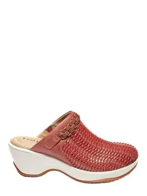 HALSA FOOTWEAR Hälsa Footwear Chloe Clog Dark Red