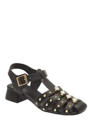CECILIA NEW YORK Cecelia New York Gigi Sandal Black Leather