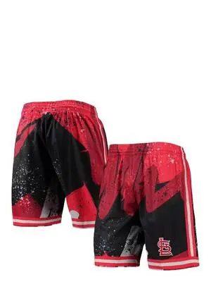 Mitchell & Ness St. Louis Cardinals Hyper Hoops Shorts - Red
