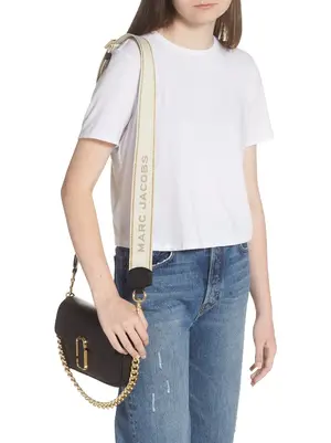 Marc Jacobs The J Marc Shoulder Bag Black