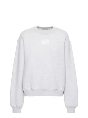Alexander Wang ALEXANDER WANG Essential Logo Sweatshirt Grey