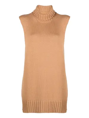 JIL SANDER Chunky-knit Top - Neutrals