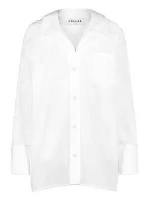 CALLAS MILANO Petra Poplin Shirt - White