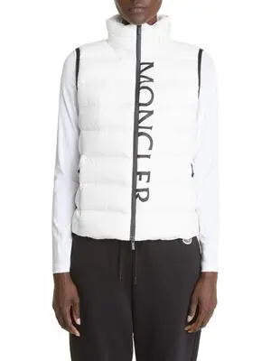 Moncler Cenis Down Puffer Vest - White
