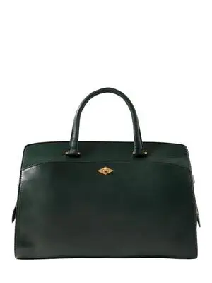 METIER Private Eye Leather Tote Dark Green