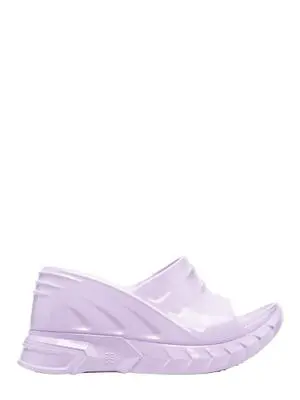 Givenchy Wedge Slip-on Sandals - Purple