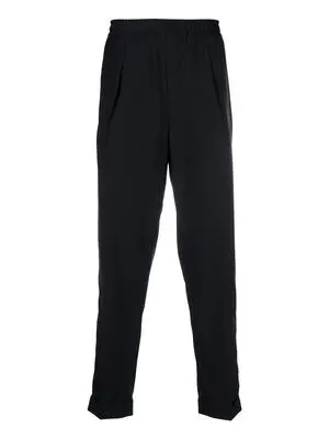 Woolrich Slim-cut Trousers With Elasticated Waistband - Blue