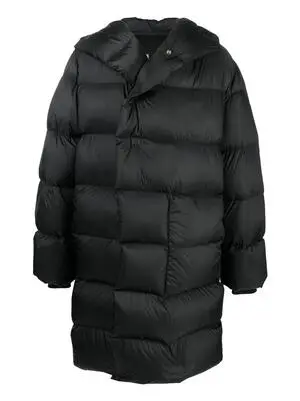 Rick Owens Feather-down Padded Coat - Black