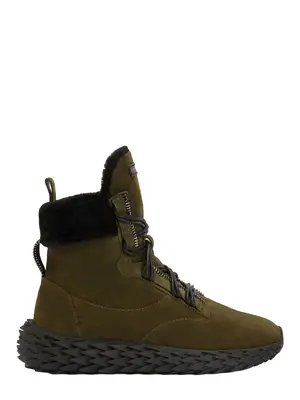 GIUSEPPE ZANOTTI Urchin High-top Sneaker Boots - Green