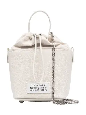 MAISON MARGIELA 5ac Bucket Bag - Neutrals