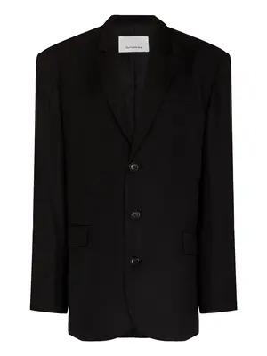 THE FRANKIE SHOP Gelso Oversized Blazer - Black
