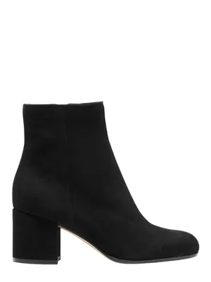 GIANVITO ROSSI Margaux Suede Ankle Boots - Black