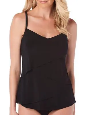 MAGICSUIT® Chloe Tankini Top - Black