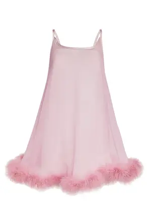 GILDA & PEARL Diana Babydoll Dress - Pink