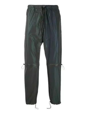 COUNTY OF MILAN Drawstring Trousers - Black