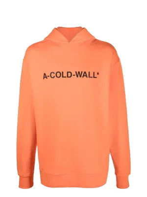 A-COLD-WALL* Essential Logo-print Hoodie - Orange