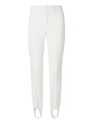 Moncler Tech-twill Stirrup Ski Pants - White