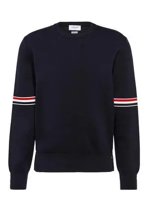 Thom Browne Cotton Sweater - Blue