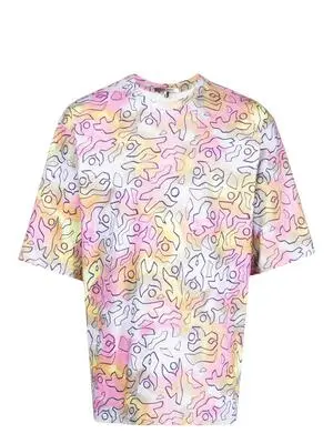 MARANT Tie-dye Cotton T-shirt - Multicolour