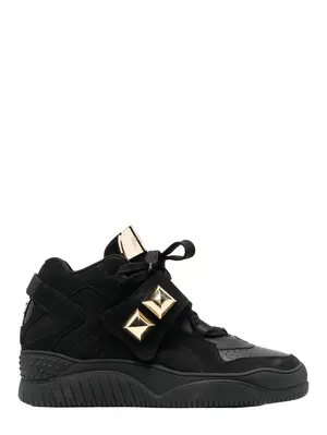 Philipp Plein Rockstud Low-top Sneakers - Black