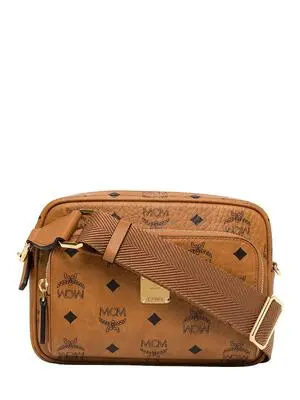 Mcm Aren Crossbody Bag - Brown