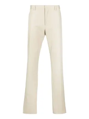 Zegna Straight-leg Chino Trousers - Neutrals